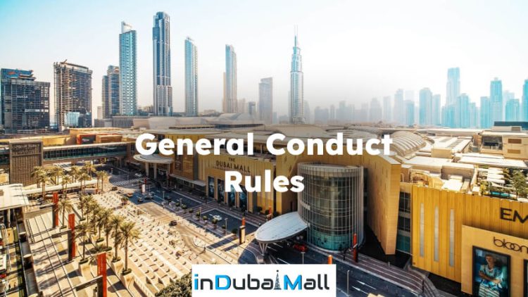 Dubai Mall Rules, Dubai Mall Guidelines | in Dubai Mall