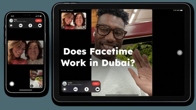 Does Facetime Work in Dubai? is facetime banned in dubai? - in Dubai Mall